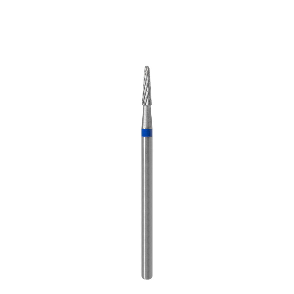 Fresa Cono Detalle Carburo Azul 2.3mm - yaraNAILS Shop